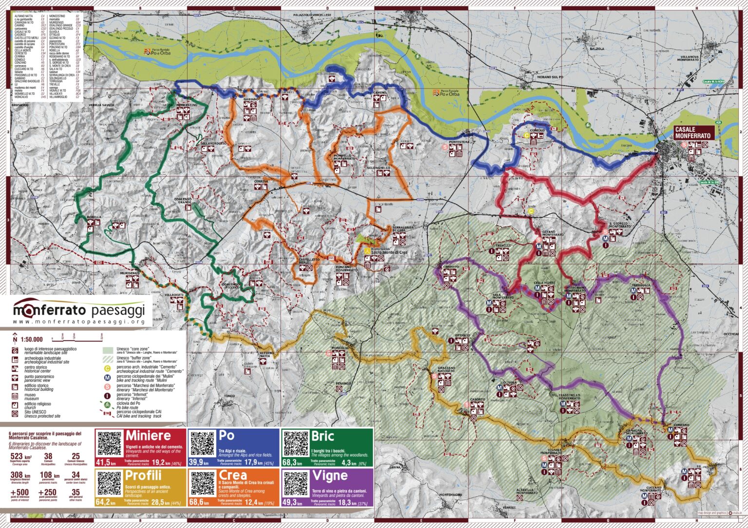 Le mappe e le guide della città - Casale Monferrato